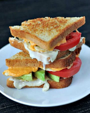 Salt and Vinegar Grilled Cheese