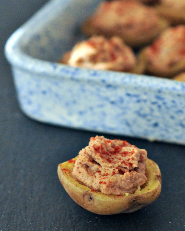 Smoky Deviled Potato Bites - spabettie