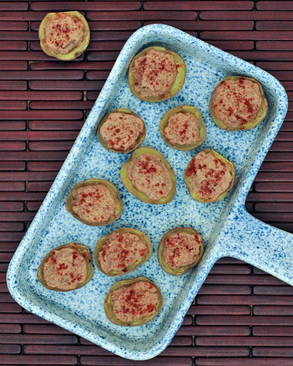 Smoky Deviled Potato Bites - spabettie