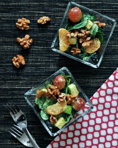 Winter Waldorf Salad with Walnut Mustard Dressing - spabettie