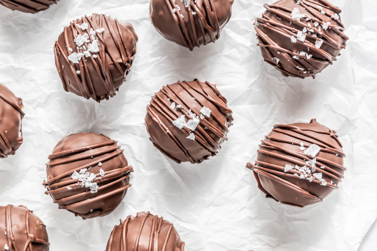 Crispy Chocolate Peanut Butter Balls