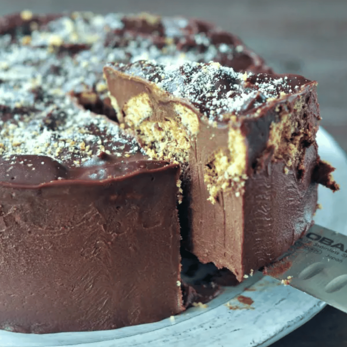 Chocolate Biscuit Birthday Cake
