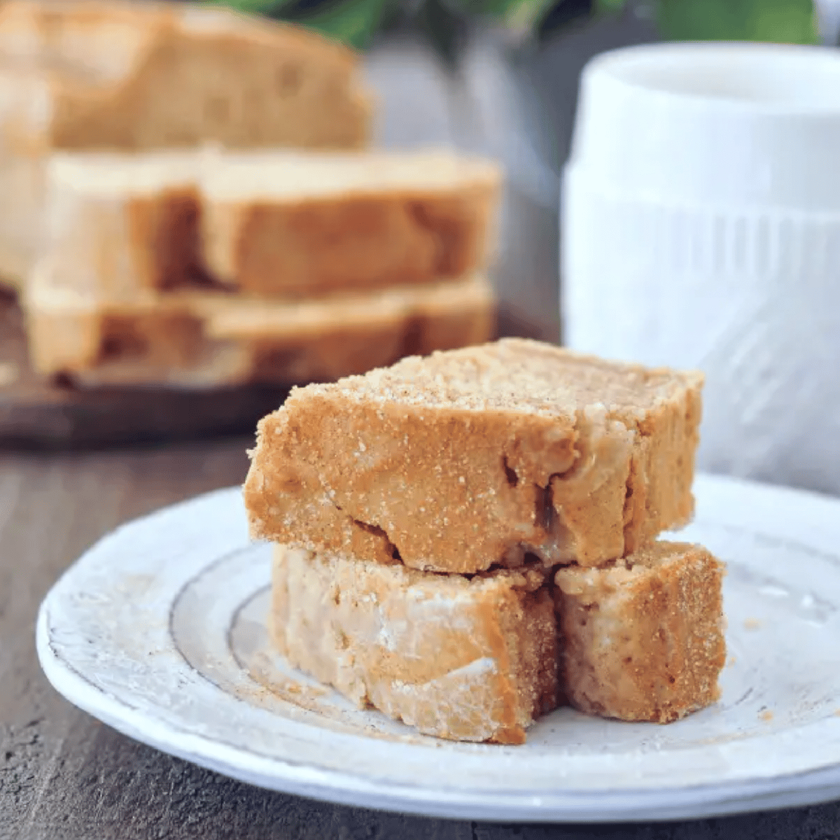 Sugared Vanilla Snickerdoodle Bread