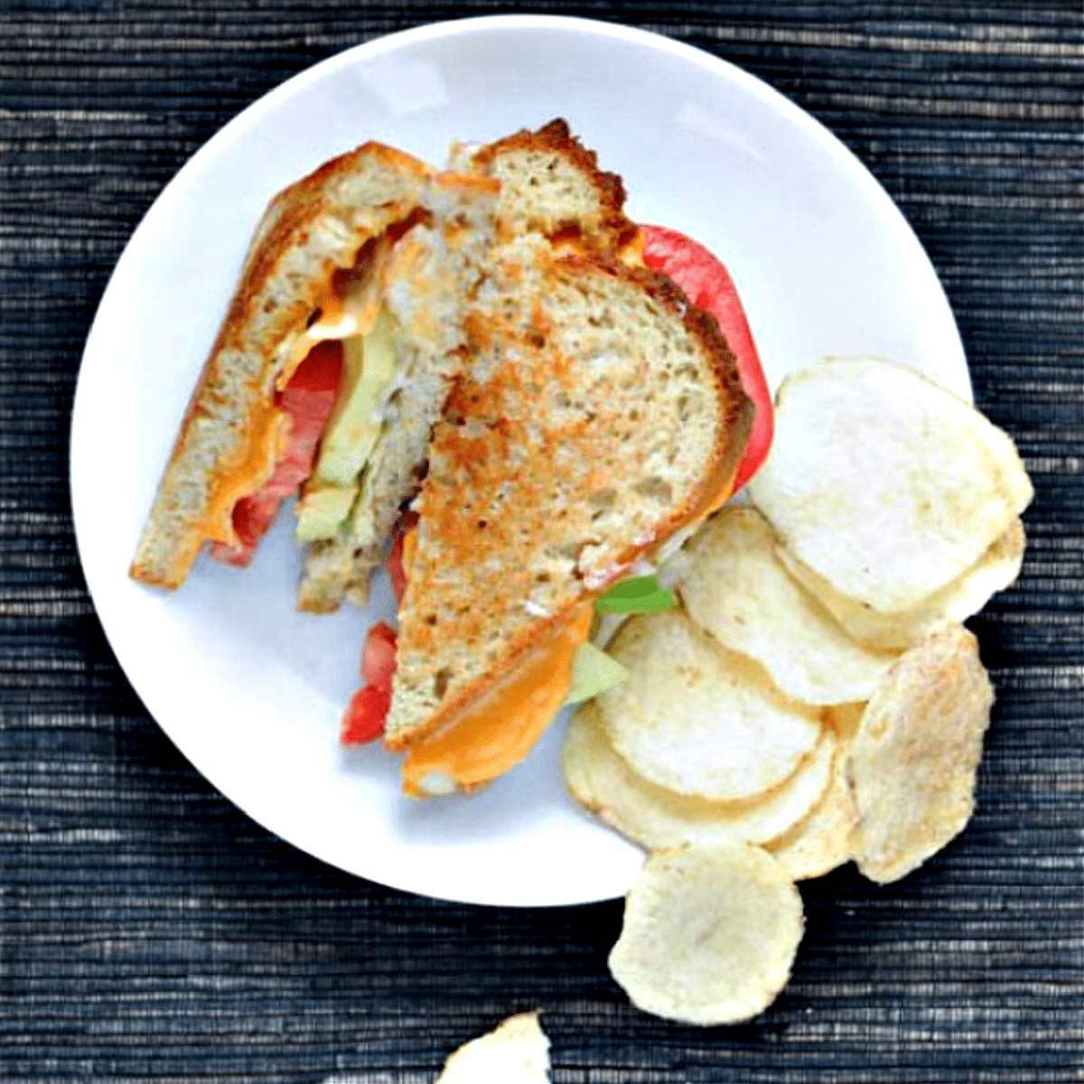 Salt and Vinegar Grilled Cheese