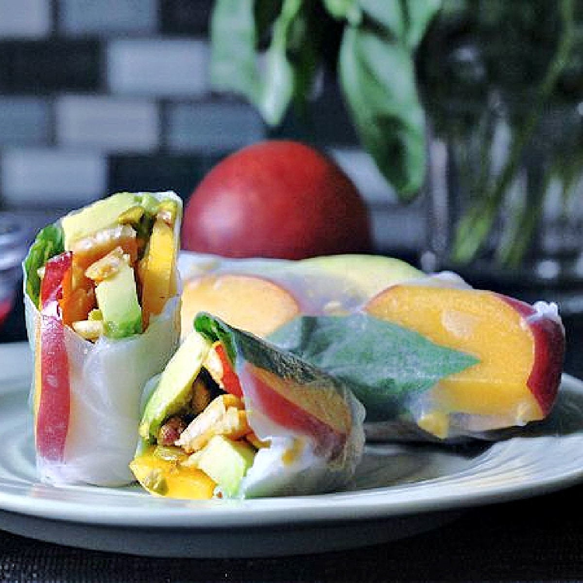 Savory Sweet Summer Rolls