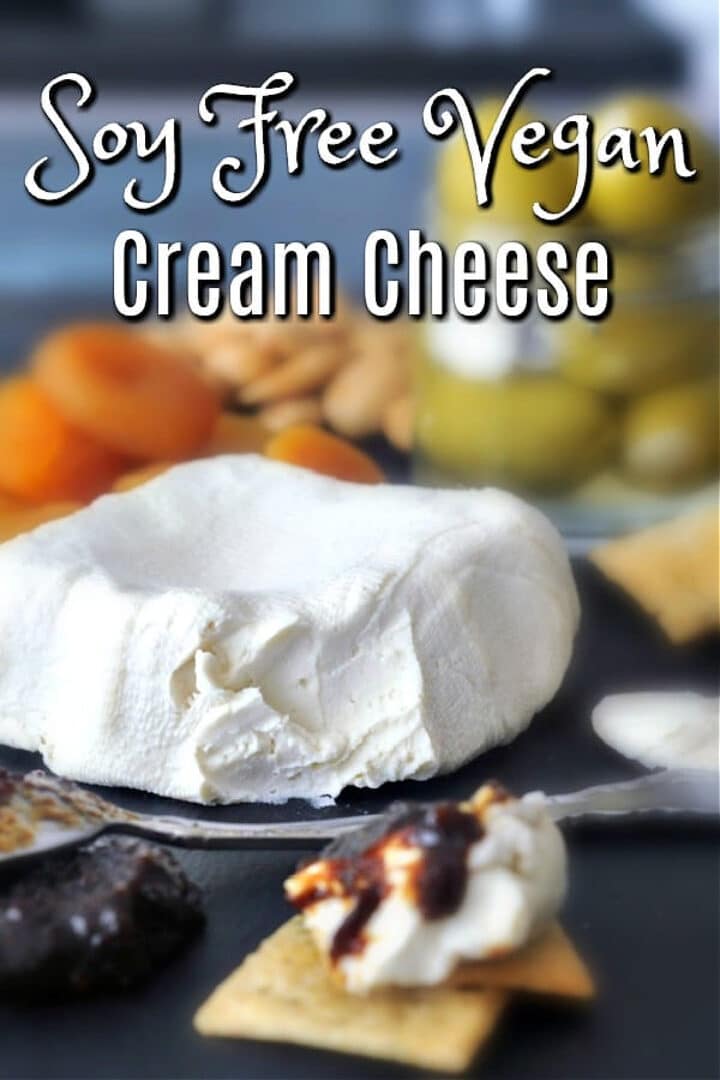 Soy Free Vegan Cream Cheese