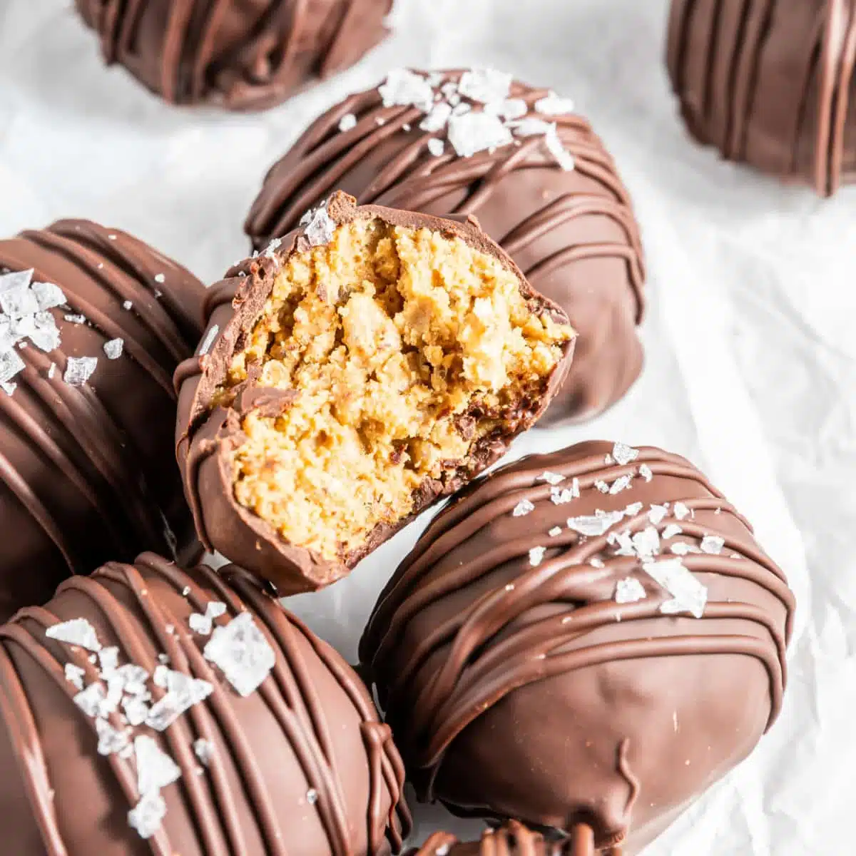 Crispy Chocolate Peanut Butter Balls