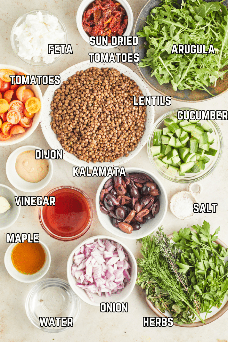 Mediterranean Lentil Salad