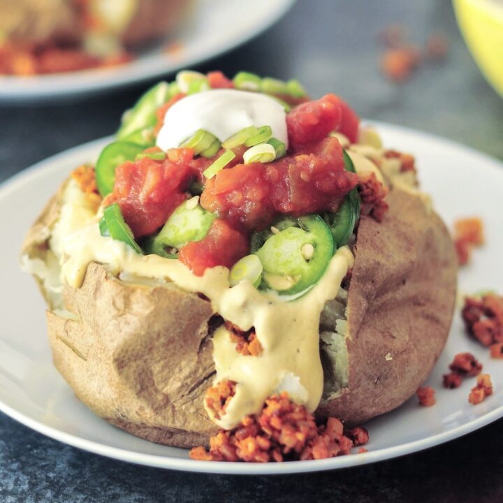 Taco Stuffed Baked Potato