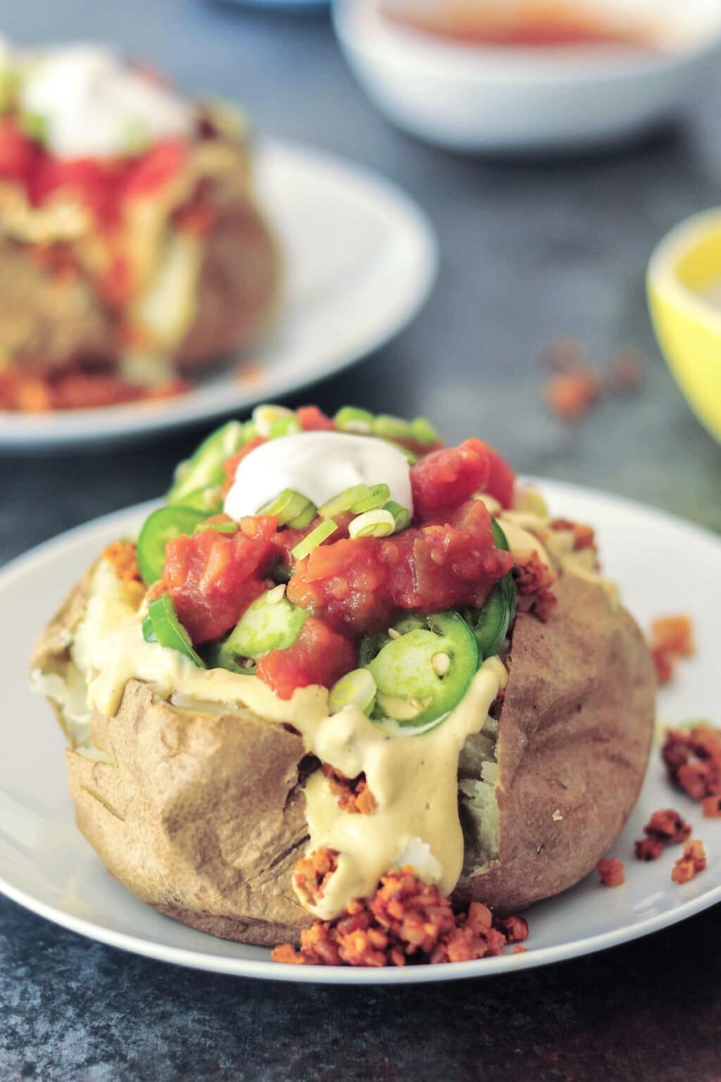 Taco Stuffed Baked Potato