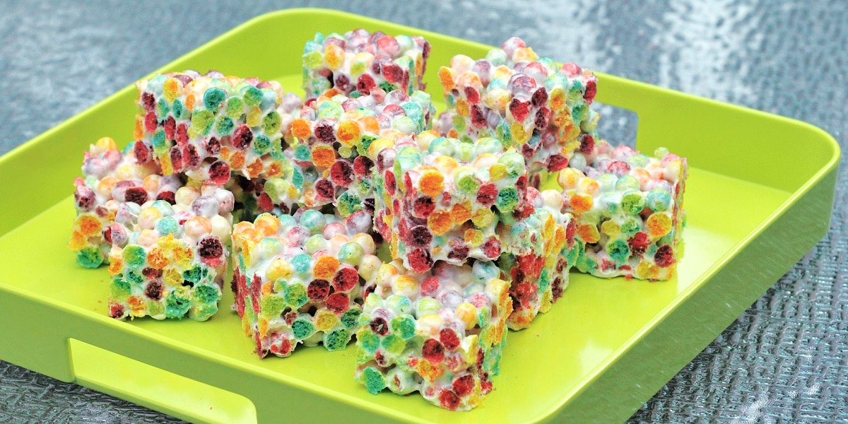 Rainbow Trix Crispies